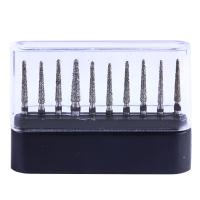 China 1.60mm Diameter FG Diamond Burs With Electroplated SS Handle Negotiable Packaging for sale
