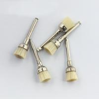 China Effective Polishing Teeth with Oral Health Cup Shape Prophy Brush Hard Bristles Latch Style for sale