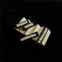 China Acrylic Synthetic Polymer Resin Teeth Two Layers Dental Composite False Teeth for sale