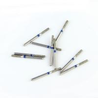 China SF Flat End Cylinder FG Diamond Burs High Speed Dental Bur Super Hard Diamond Grits for sale