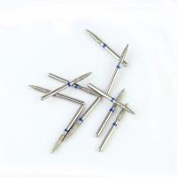 China FO Series Flame Shape Head FG Diamond Burs Electroplated Super Hard Diamond Grit for sale