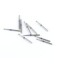 China High Speed FG Diamond Cutting Burs With Shank 1.60mm SI Series Inverted Cone for sale