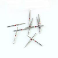 China TR Series Round End Cone Taper Shape Head Fg Diamond Burs For Dental High Speed Handpiece Cutting for sale