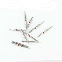 China Dental Diamond Cutting Burs For High Speed Handpiece TC Series Needle Shape Head for sale