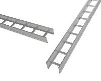 China Military-grade load-bearing capacity Perforated Cable Ladder Cable Tray for sale
