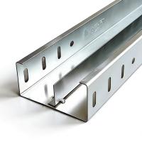 China Powder coated  Built-in partitions Partitioned Cable Tray for sale