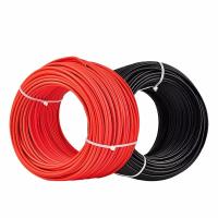 China Quality DJX cable 6mm2 / 4mm2 H1Z2Z2-K Solar PV Photovoltaic Cable with TUV Certification for sale