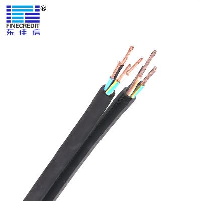China 500V Industrial Electrical Cable DJX cable With Rubber Jacket and Copper Conductor for sale