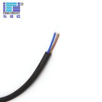 China 2x1mm2 Copper Conductor PVC Flexible Electrical Cable H05VV-F RVV 450/750V for sale