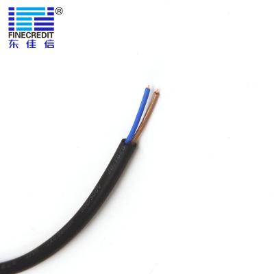 China 2x1mm2 Copper Conductor PVC Flexible Electrical Cable H05VV-F RVV 450/750V for sale