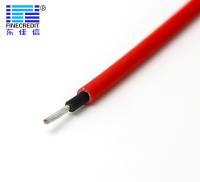 China H1z2z2-k 1 Core Xlpo Solar Cable Sunlight Resistant PVC Sheath TUV Certification photovoltaic cable for sale