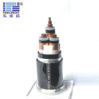 China 35mm PVC YJV22 Medium Voltage Power Cable Steel Tape Armoured for sale