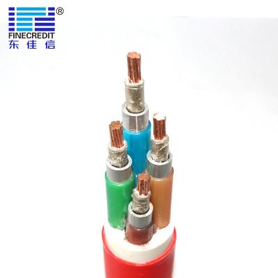 China 5 Cores Fire Resistant Cables Quality Electrical Cable of DJX cable for sale