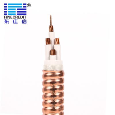 China Fire Resistant DJX Mineral Insulated Low Voltage Power Cable LSZH Jacket RTTZ for sale