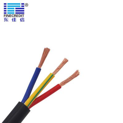 China VDE CCC 3 Core Industrial Electrical Cable H03VV-F H05VV-F PVC for sale