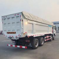 China Shacman X3000 8X4 U Shape Dump Truck  Automatic Left Normal Seats for sale