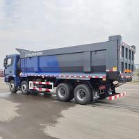 China Shacman X3000 8X4 U Shape Dump Truck  Automatic Left Normal Seats for sale