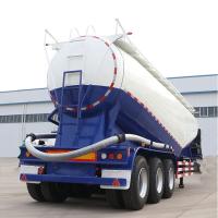 China Truck Trailer Steel Cement Tank Semi Trailer In Any Color with Steel, Q345 for sale