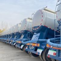 China Truck Trailer Steel Cement Tank Semi Trailer In Any Color with Steel, Q345 for sale