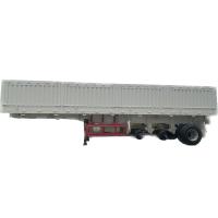 China Truck Trailer 60Tons Side Dumper Semi Trailer with 28t Heavy Duty Landing Gear for sale
