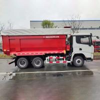China High Horsepower 351-450hp Shacman 6X4 U Shape Dump Truck for 50 Tons Transportation for sale