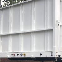 China 13T/14T/16T/20T BPW/FUWA 3 Axles Flatbed Semi Trailer With Sidewall for sale