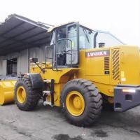 China 92 KW Front Loader LW400FN 4 Ton Wheel Loader Tractor Designed 23.5-25 for sale
