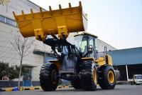 China 8000*3016*3515 Dimension LW500F Wheel Loader 5 Tons Mine Loader Weichai/Cummins Engine for sale