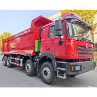China 12 Forward Shift Number Shacman 8X4 F3000 Dump Trucks for Heavy Machine Flat Cab for sale