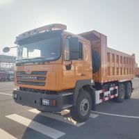 China Shacman Dump Trucks 300-400L Fuel Tank Capacity And Diesel Fuel Type With 2 Seats for sale