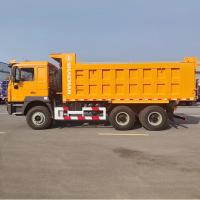 China Shacman Dump Trucks 300-400L Fuel Tank Capacity And Diesel Fuel Type With 2 Seats for sale