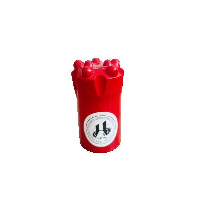 China 38mm 7 Teeth Tapered Button Bit Rock Drilling With 45CrNiMoVA Steel for sale