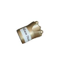 China 11° Tapered Spherical Ball End Drill Bit 7 Tooth 40mm Diameter for sale