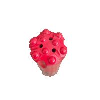 China 9 Tooth 46mm R32 Button Bit Thread Spherical For Rock Drilling for sale