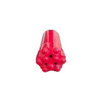 China 9 Tooth 46mm R32 Button Bit Thread Spherical For Rock Drilling for sale