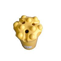 China 9 Tooth 65mm T38 Thread Button Bit For Heavy Duty Rock Drilling / Mining for sale
