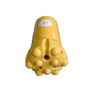 China 9 Tooth 65mm T38 Thread Button Bit For Heavy Duty Rock Drilling / Mining for sale