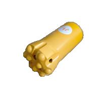 China 9 Tooth 65mm T38 Thread Button Bit For Heavy Duty Rock Drilling / Mining for sale