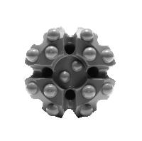 China Q19-115-T51 Ball Tooth Drill Bit Wear Resistant With Center Depression for sale