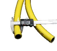 China Flexible High Pressure Air Rubber Hose Yellow for Pneumatic Tools for sale