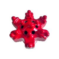 China TMT 80mm R32 Blast Furnace Drill Button Bit For Enhanced Furnace Performance for sale