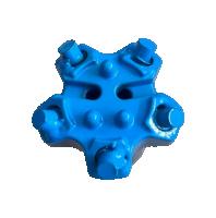 China 60mm R32 Thread All Steel TMT Drill Bits For Blast Furnace Taphole Opening for sale