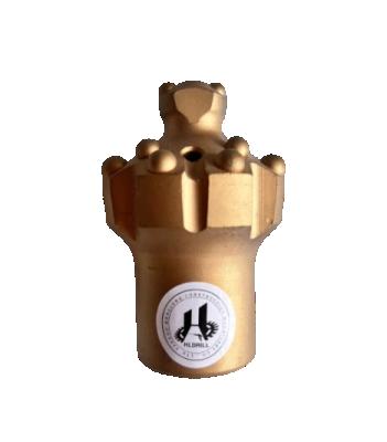 China 64mm Tapter Reaming Bit Wear Resistant Dome Button Bits For Drifting / Tunnelling for sale