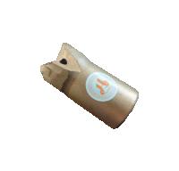 China R25 Threaded Cross Drill Bit 50mm Diameter 42CrMo Alloy Steel For Rock Drilling for sale