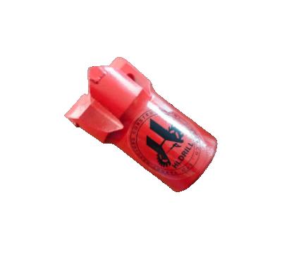 China 51mm Diameter R32 Threaded Cross Bit For Hard Rock Drilling for sale