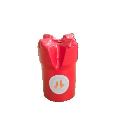 China R32 Threaded Drill Bit Impact Resistant Cross Cut Drill Bit For Blast Furnace Applications for sale