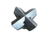 China R25 Threaded Cross Cut Drill Bit Wear Resistant For Blast Furnace Tapping for sale