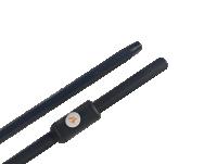 China High Strength Alloy Steel Taper Drill Rod 1200mm-1800mm With Rubber Collar for sale