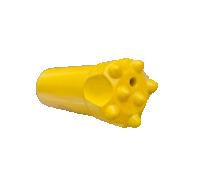 China Precision 7 Tooth R22 Threaded Button Bit 34mm For Consistent Drilling for sale
