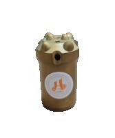 China 6 Tooth Button Rock Drill Bit High Impact Low Downtime 43mm Diameter for sale